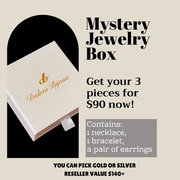 Dedoni Bijoux | Jewelry | Mystery Jewelry Box 3 Pieces 4 Retail Vallue ...